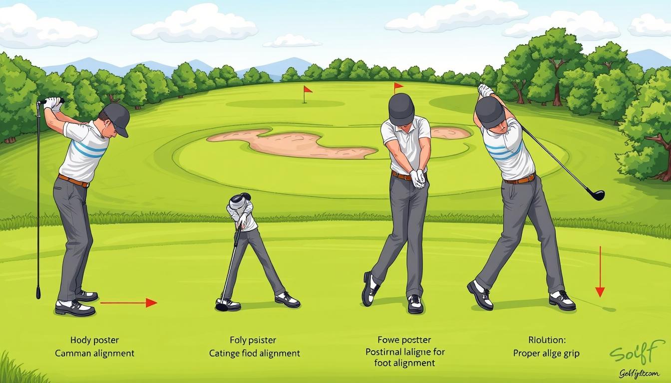 Golf Swing Alignment Guide